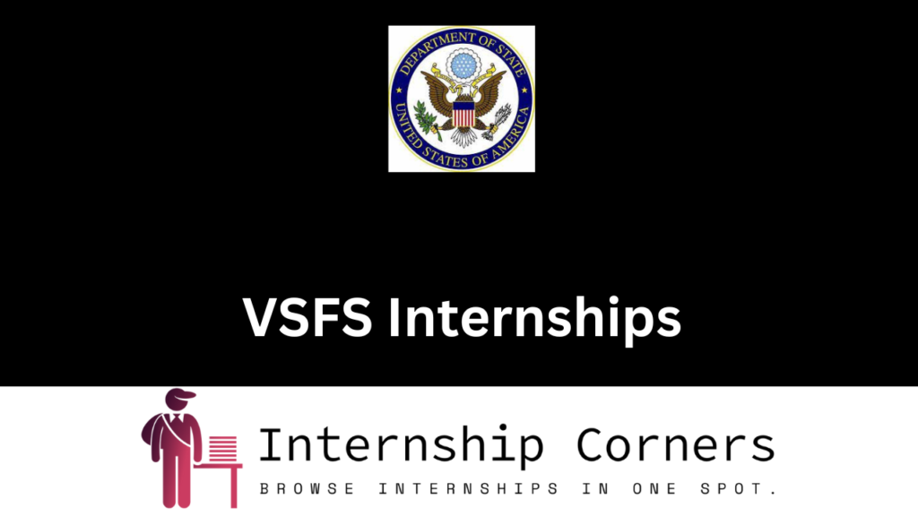 VSFS Internship 2026 Apply Online - Internship Corner